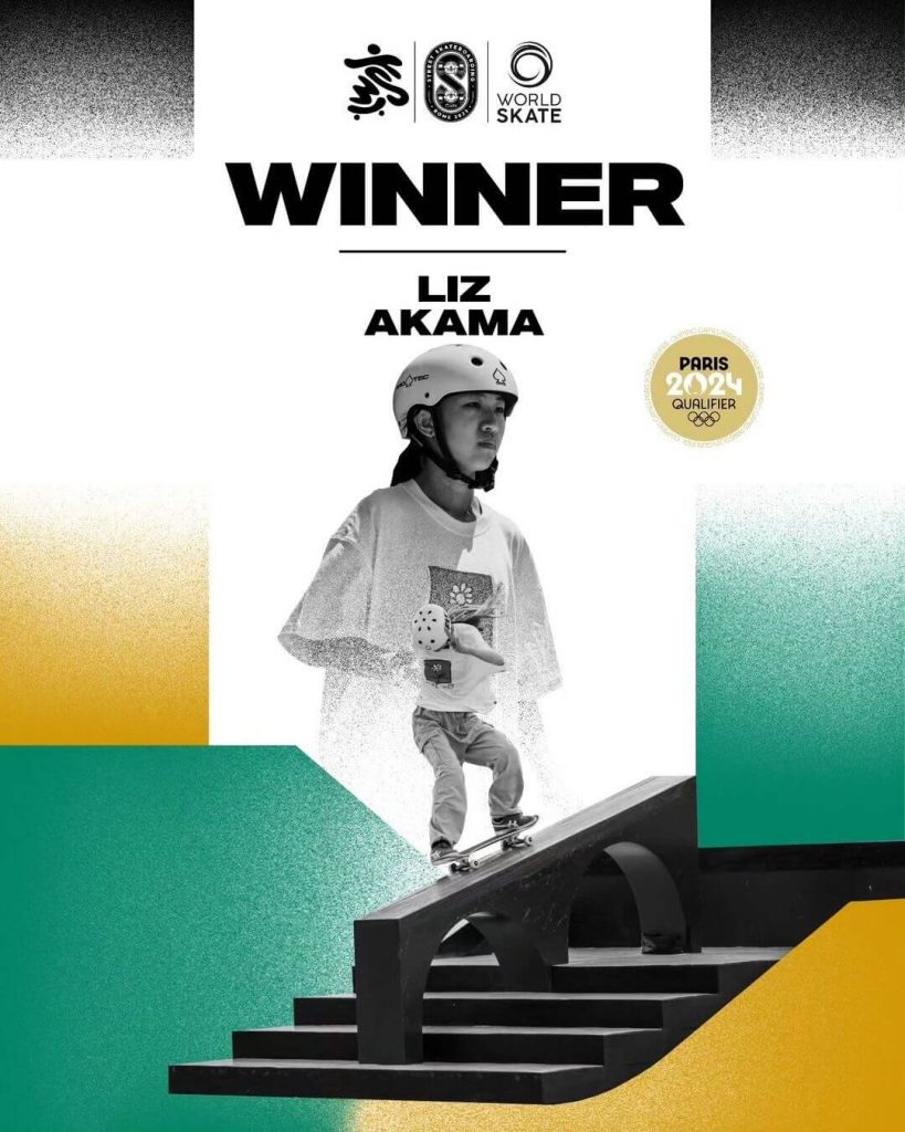 FLIP - Liz Akama WST winner in Rome - HLC Skateboard Distribution S.L